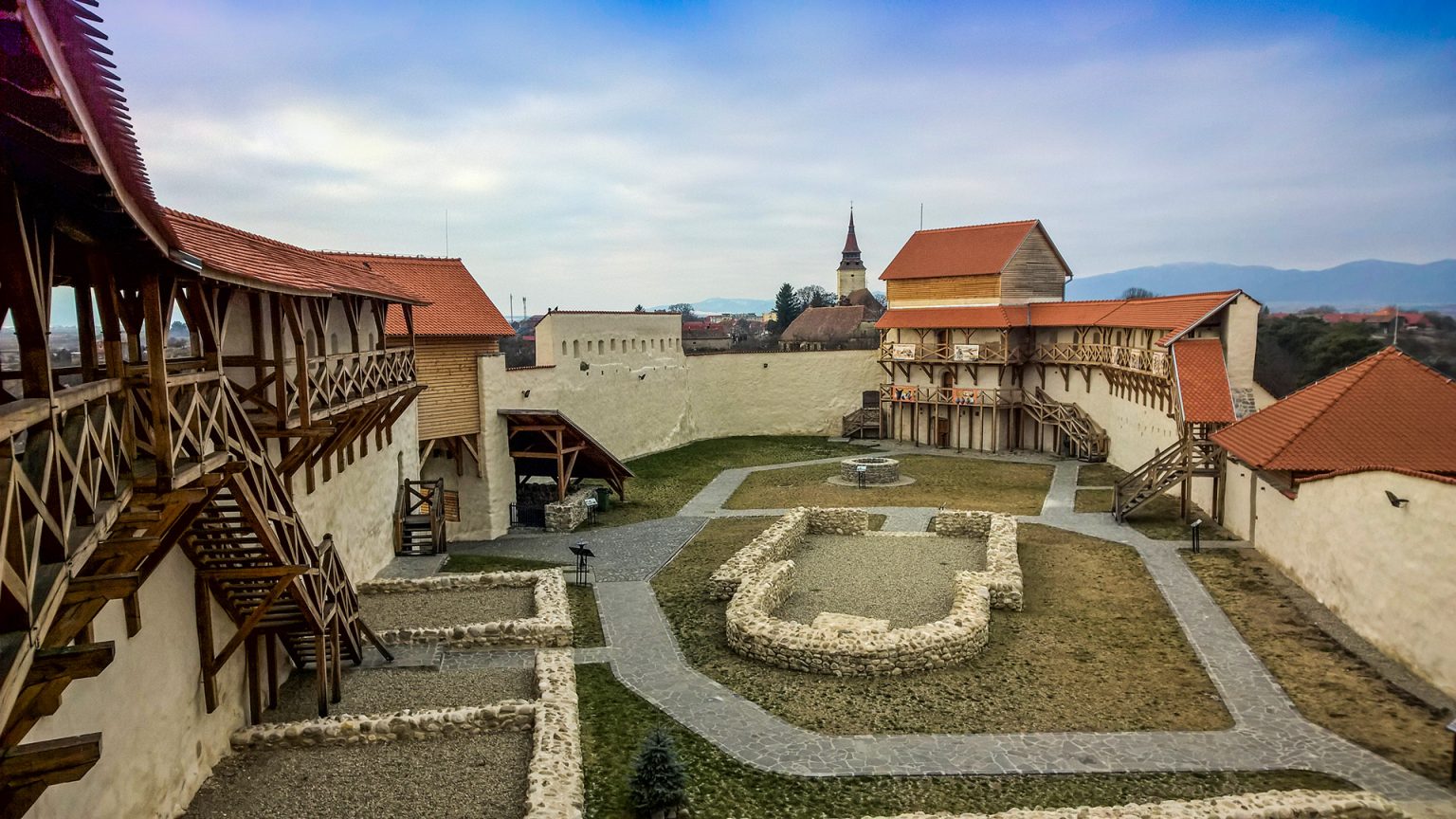 Feldioara citadel in Brasov, Romania - Outdoor Holidays